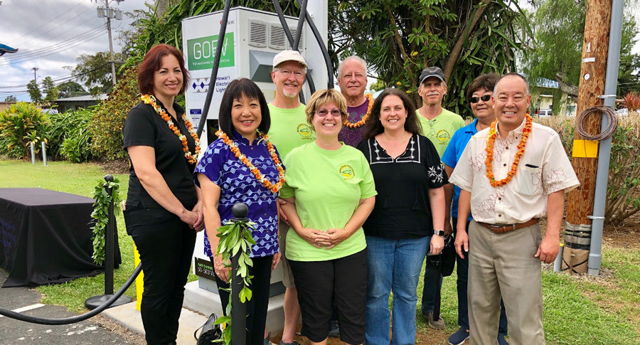 Charge your EV car at Punaluu Bakeshop in Ka'u – Punalu‘u Bake Shop