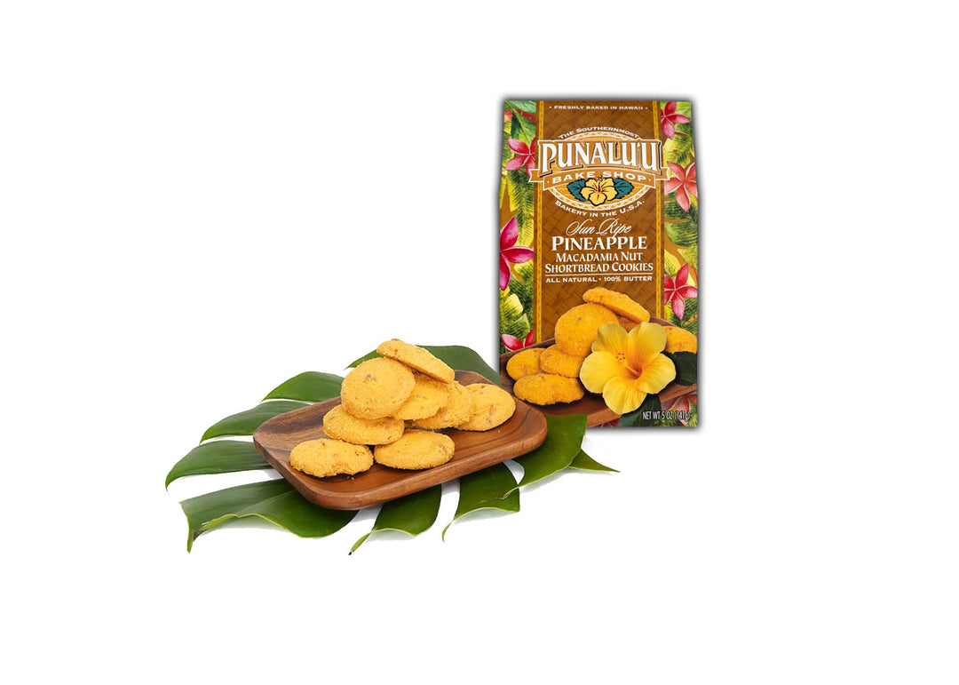 Punaluʻu Macadamia Nut Shortbread Cookies - Box 3 – Punalu‘u Bake Shop