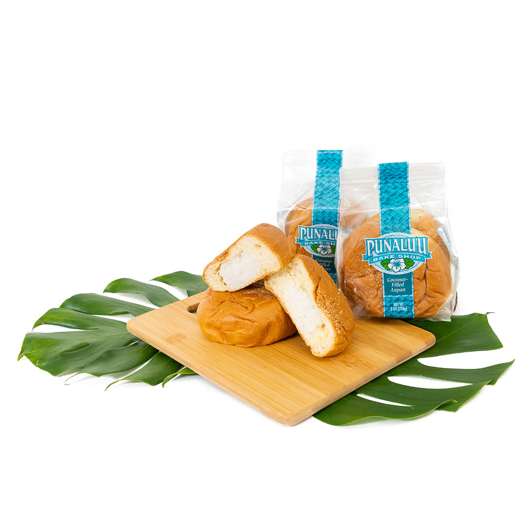 Coconut-Filled Pan 3/ 2 pk. 8 oz. – Punalu‘u Bake Shop