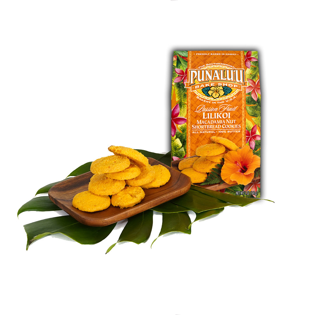Punaluʻu Macadamia Nut Shortbread Cookies - Box 5 – Punalu‘u Bake Shop